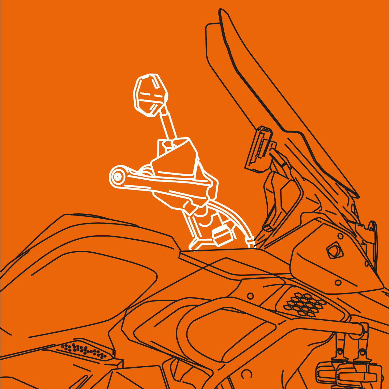 Handlebar Area - Puig Hi-Tech Parts